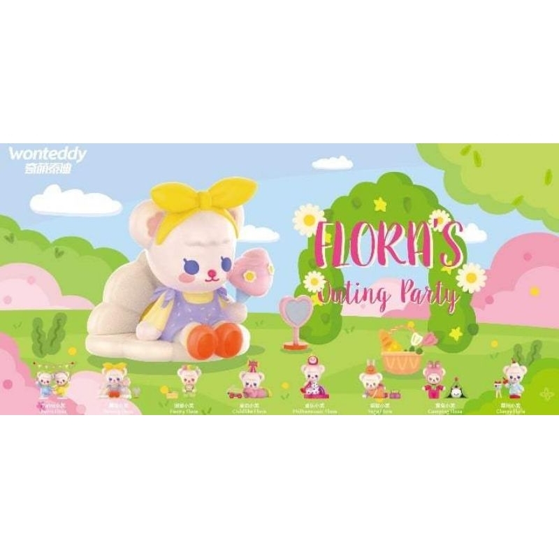Jual Blink Box MINISO - Wonteddy Flora Outing Series Figure Model ...