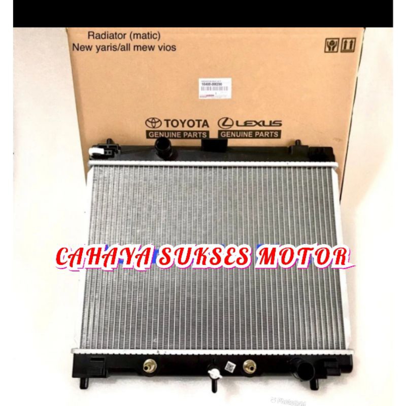 Jual radiator assy toyota new vios/yaris gen 2 matic asli original ...