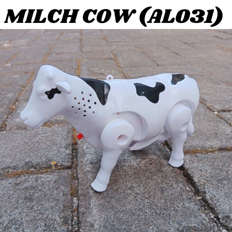 Jual Mainan Sapi gerak Degan lampu dan music (Battrai Operation) Milch ...