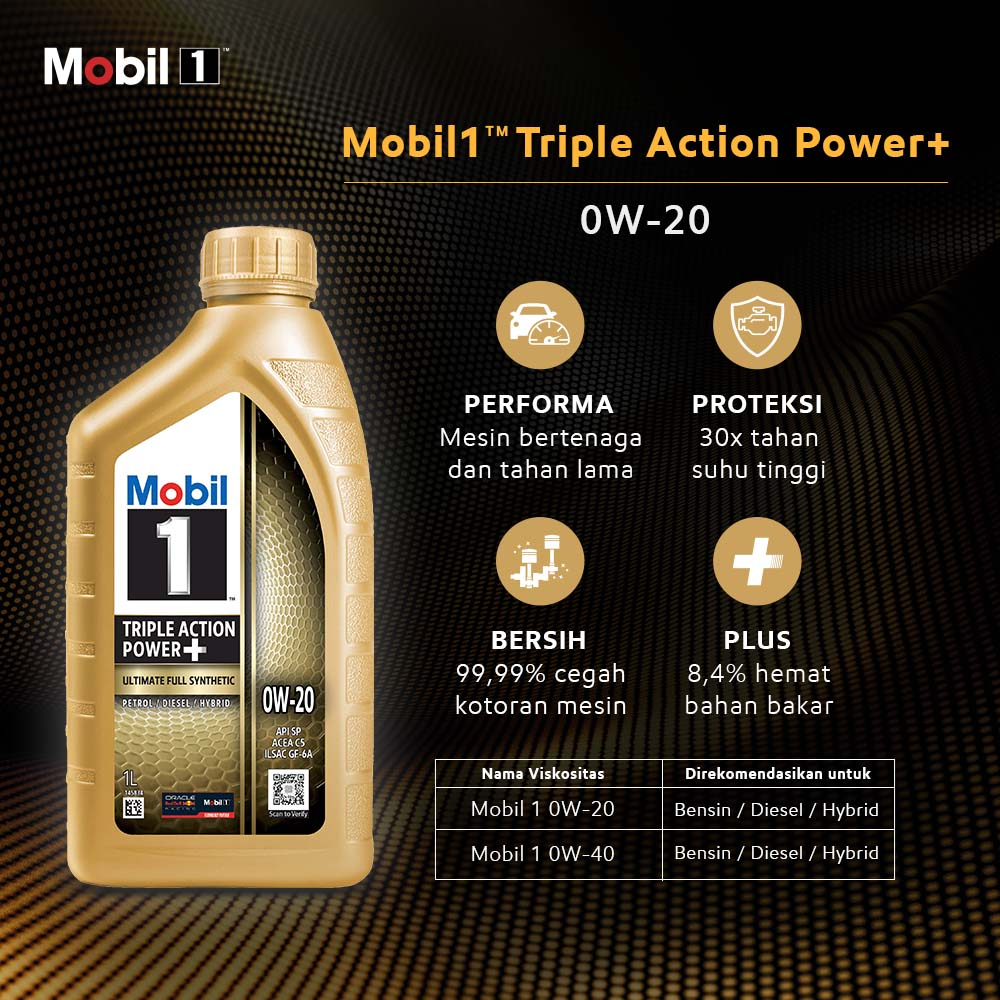 Jual Oli Mesin - Mobil 1 0W-20 (1 liter) | Shopee Indonesia