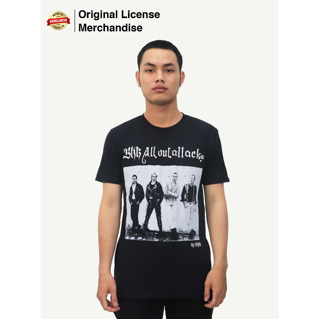 Jual Kaos Baju Band Musik Punk Rock Pria Wanita Pendek Hitam Dewasa ...