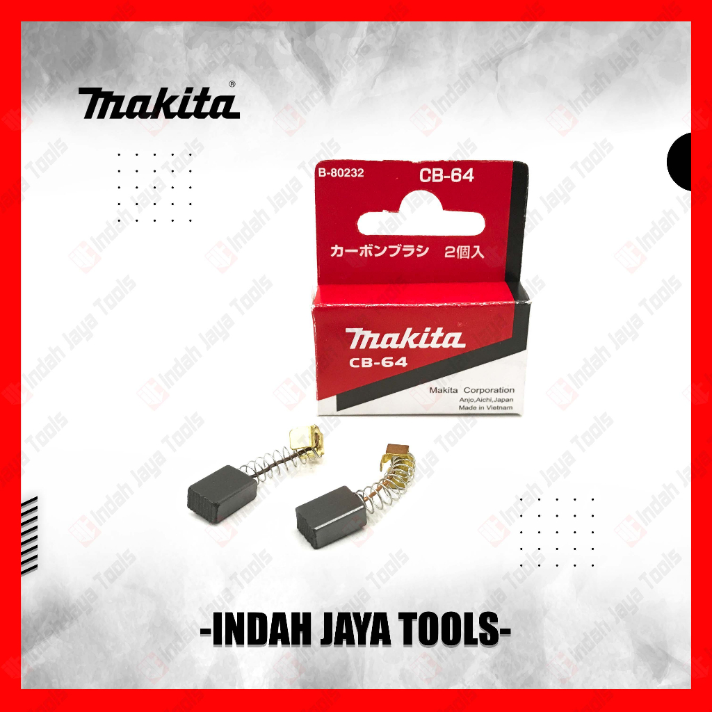 Jual MAKITA CB 64 Carbon Brush 64 - Sepul Bostel Arang Spul Kul CB64 | Shopee Indonesia