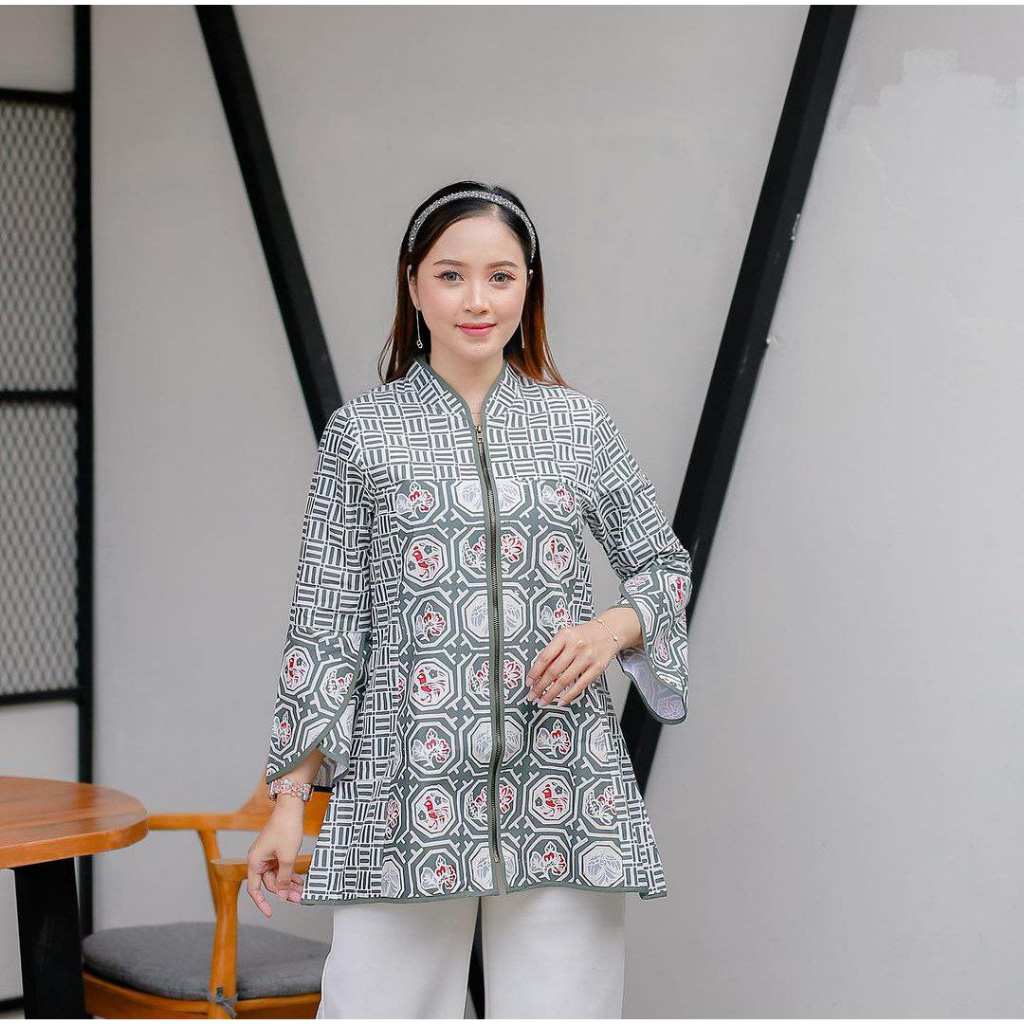 Jual Benang Raja Batik Couple Pria Wanita Katun Motif Gedheg Benji ...