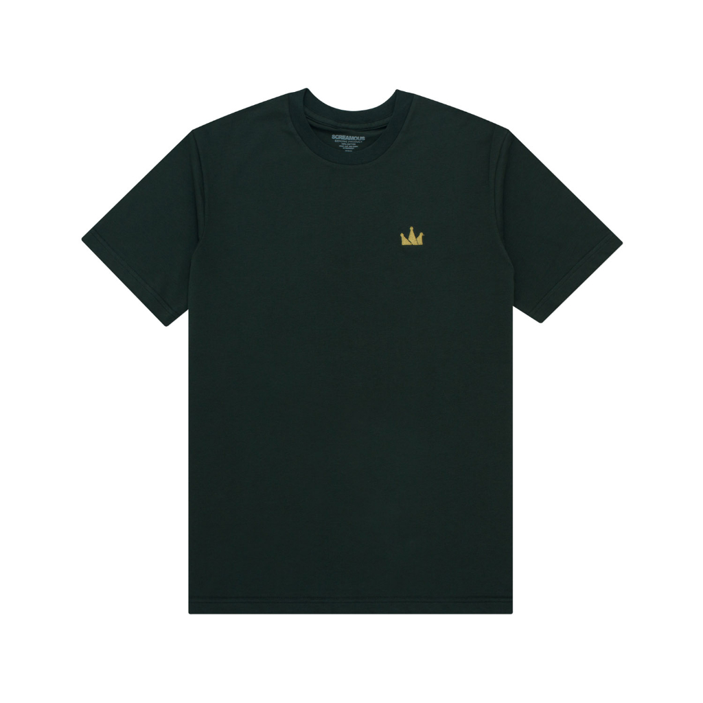 Jual Screamous T-Shirt CROWN LOGO SS FOREST GREEN | Shopee Indonesia