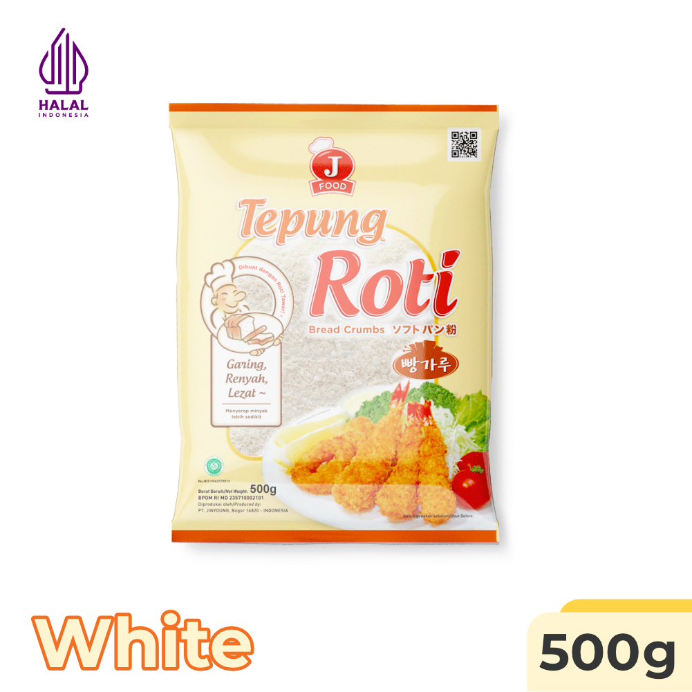 Jual J FOOD Tepung Roti Putih 500 gr | Shopee Indonesia