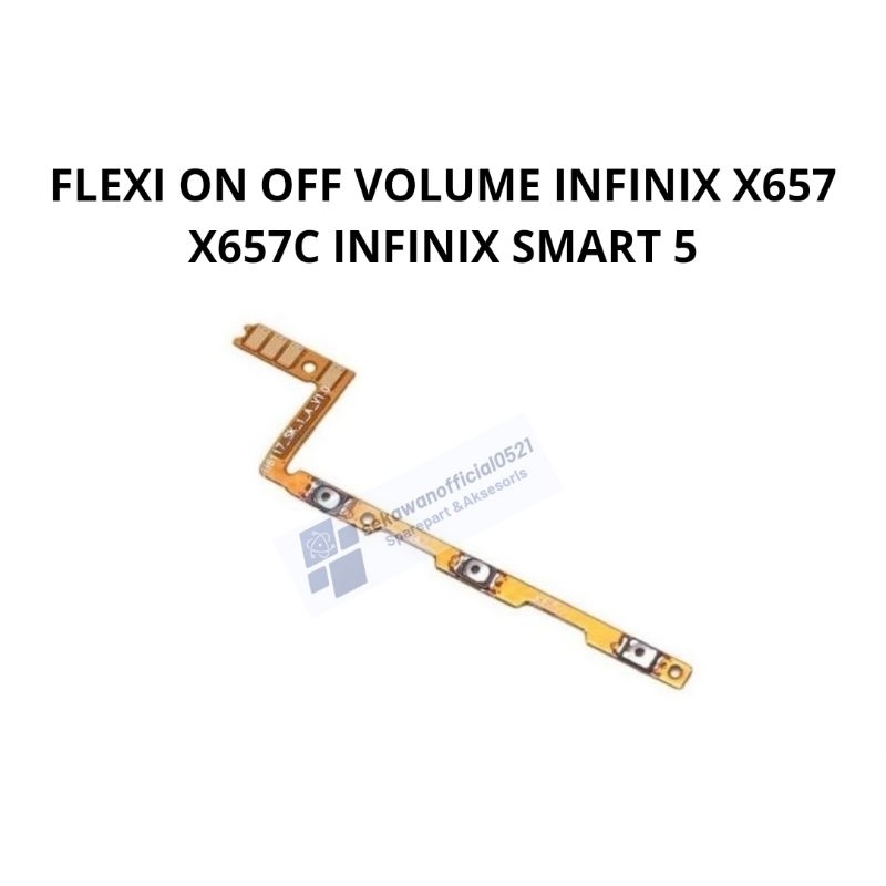 Jual Flexi Fleksibel On Off Volume Infinix Smart 5 X657 X657C X657B ...