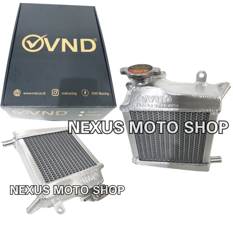 Jual Radiator Vnd flat nmax 155/ Aerox 155/ Lexi radiator aluminum VND ...
