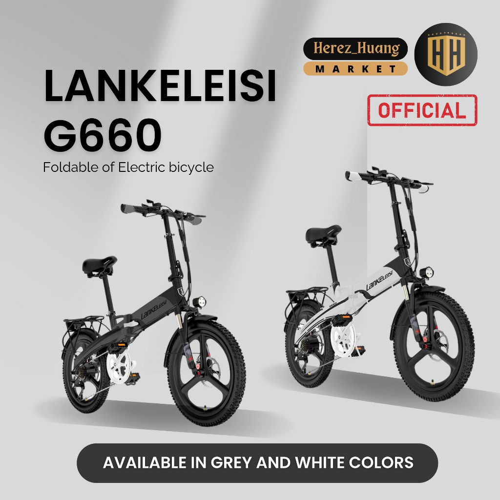 Jual LANKELEISI G660 Sepeda Listrik Lankeleisi Electric Smart Moped ...