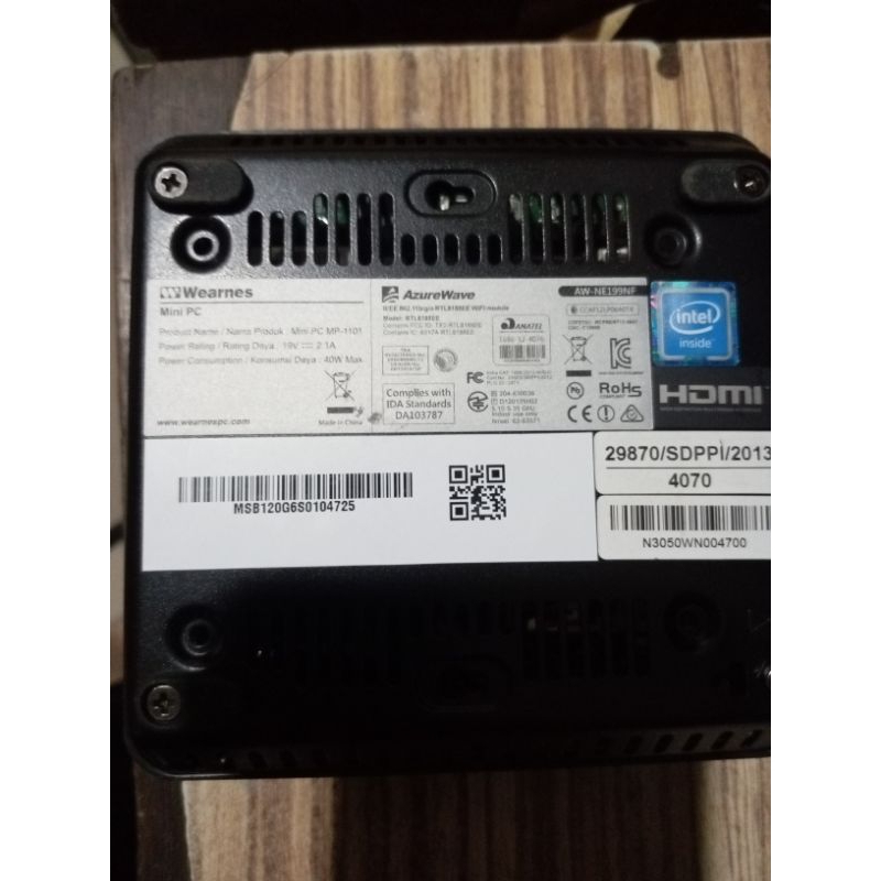Jual MINI PC MP-1101 (N3050) wearnes | Shopee Indonesia