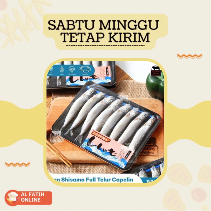 Jual Ikan Shisamo / Ikan Capelin / Ikan Sisamo Telur | Shopee Indonesia