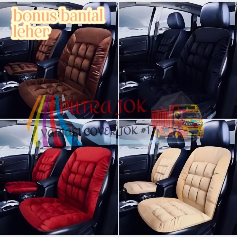 Jual Alas duduk jok mobil all type dudukan dan sandaran universal bonus ...