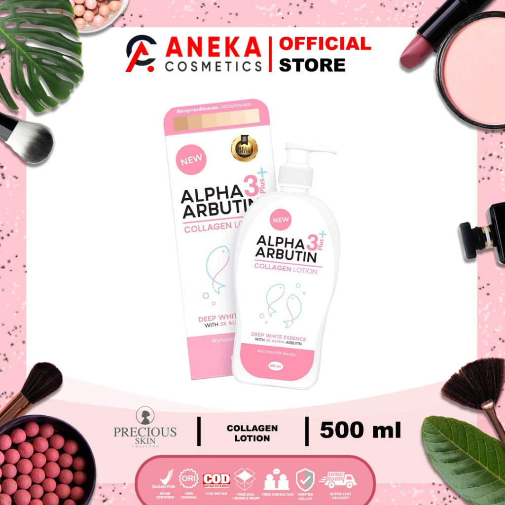 Jual Precious Skin Thailand Alpha Arbutin 3 Plus Collagen Whitening ...