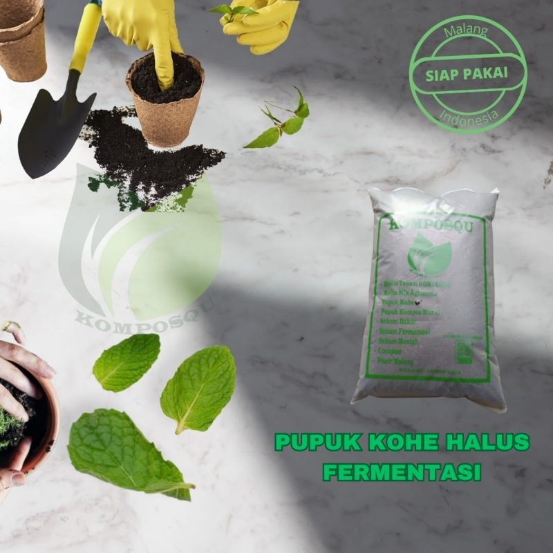 Jual Pupuk Kohe Kambing Halus Fermentasi Kemasan Plastik | Shopee Indonesia