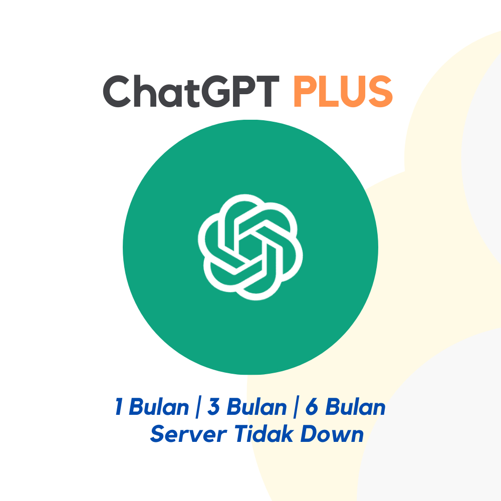 Jual ChatGPT Plus Premium 1 Bulan Pro Chat Gpt 3 bulan 6 bulan Lifetime GPT4 GPT5 PRO | Shopee ...