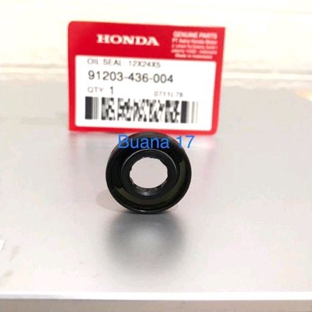 Jual 91203-436-004 OIL SEAL 12X24X5 SEAL AS WATER PUMP VARIO 110 VARIO 125 VARIO 150 PCX ...