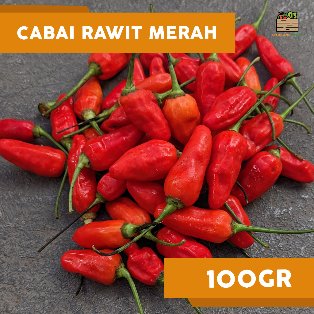 Jual Cabai Rawit Merah / Cengek Merah | 100gr (Kota Bandung & Sekitar ...