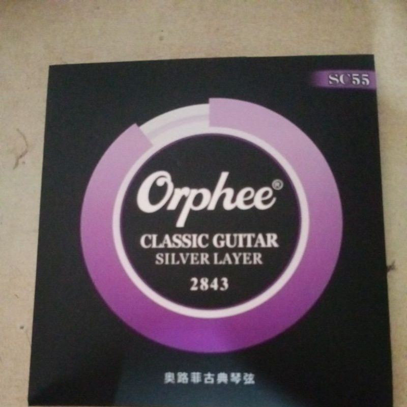 Jual Senar gitar Orphee SC55 Original senar gitar orphee klasik nylon ...