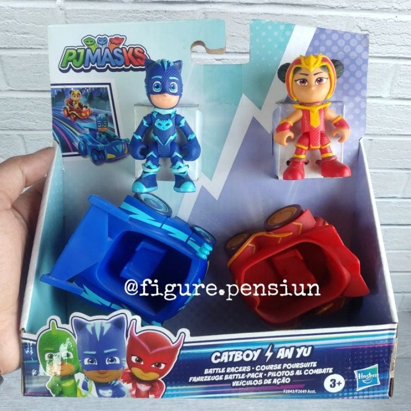 Jual HASBRO PJ MASKS BATTLE RACERS CATBOY VS AN YU FIGURE CAT BOY ANYU ...