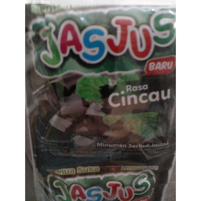 Jual Minuman Jasjus renceng 7gr ~ baru rasa cincau | Shopee Indonesia