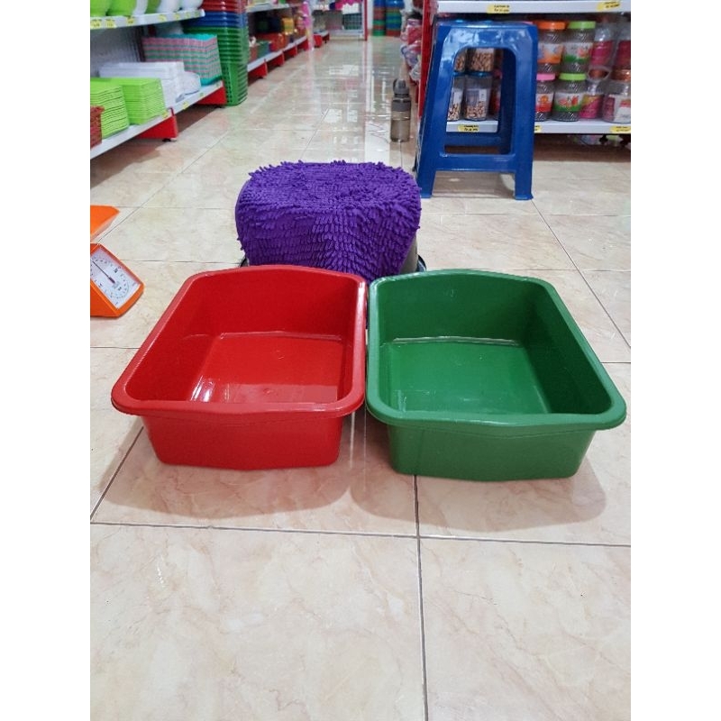 Jual Baskom segi serbaguna/Baskom plastik Giokstar | Shopee Indonesia