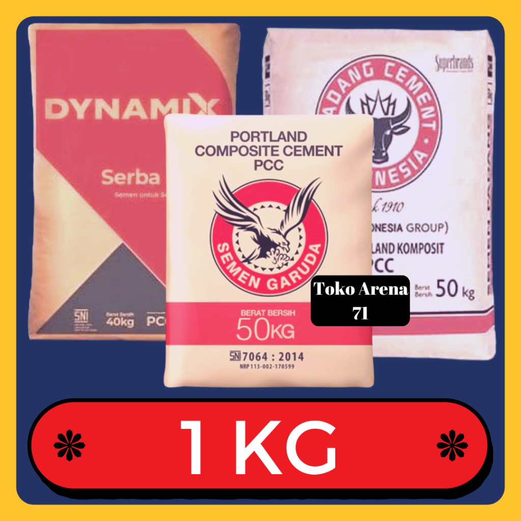 Jual Semen Ecer Kiloan 1 Kg semen dynamic garuda padang 1Kg | Shopee ...