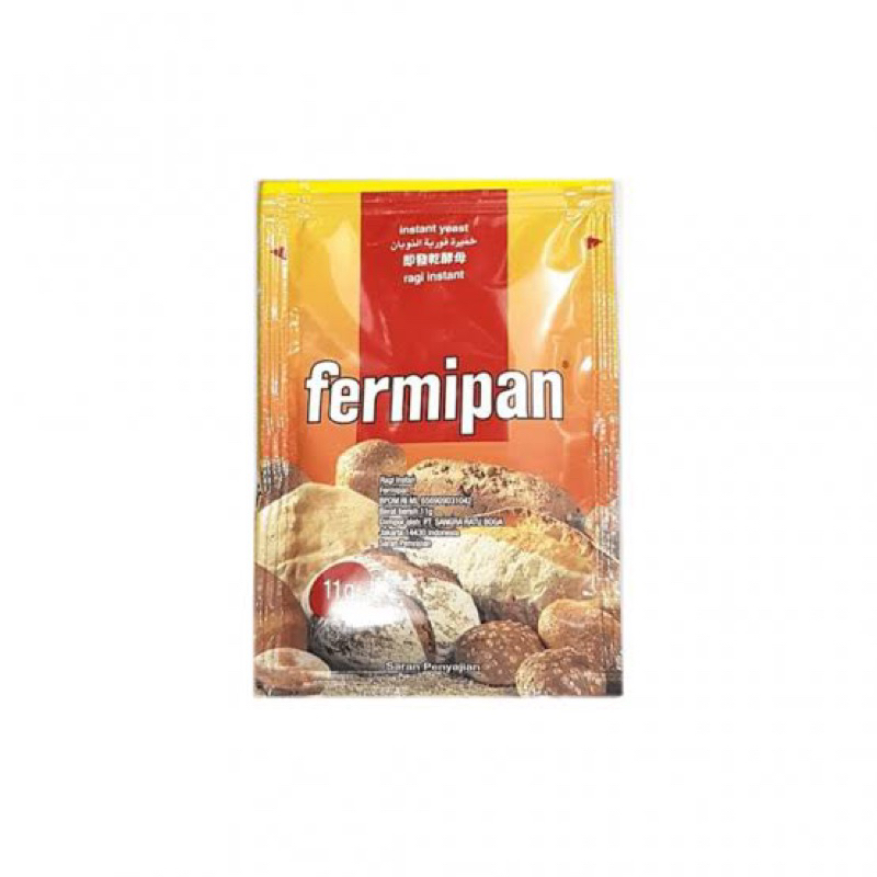 Jual Fermipan Ragi Instant / Yeast 11gr (1pc) | Shopee Indonesia