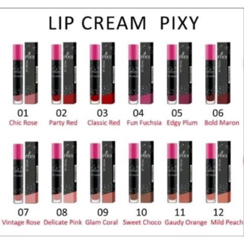 Jual Pixy Lip Cream Matte | Shopee Indonesia