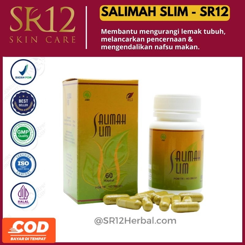 Jual SR12 SALIMAH SLIM SR12 / PELANGSING TUBUH HERBAL BPOM | Shopee ...