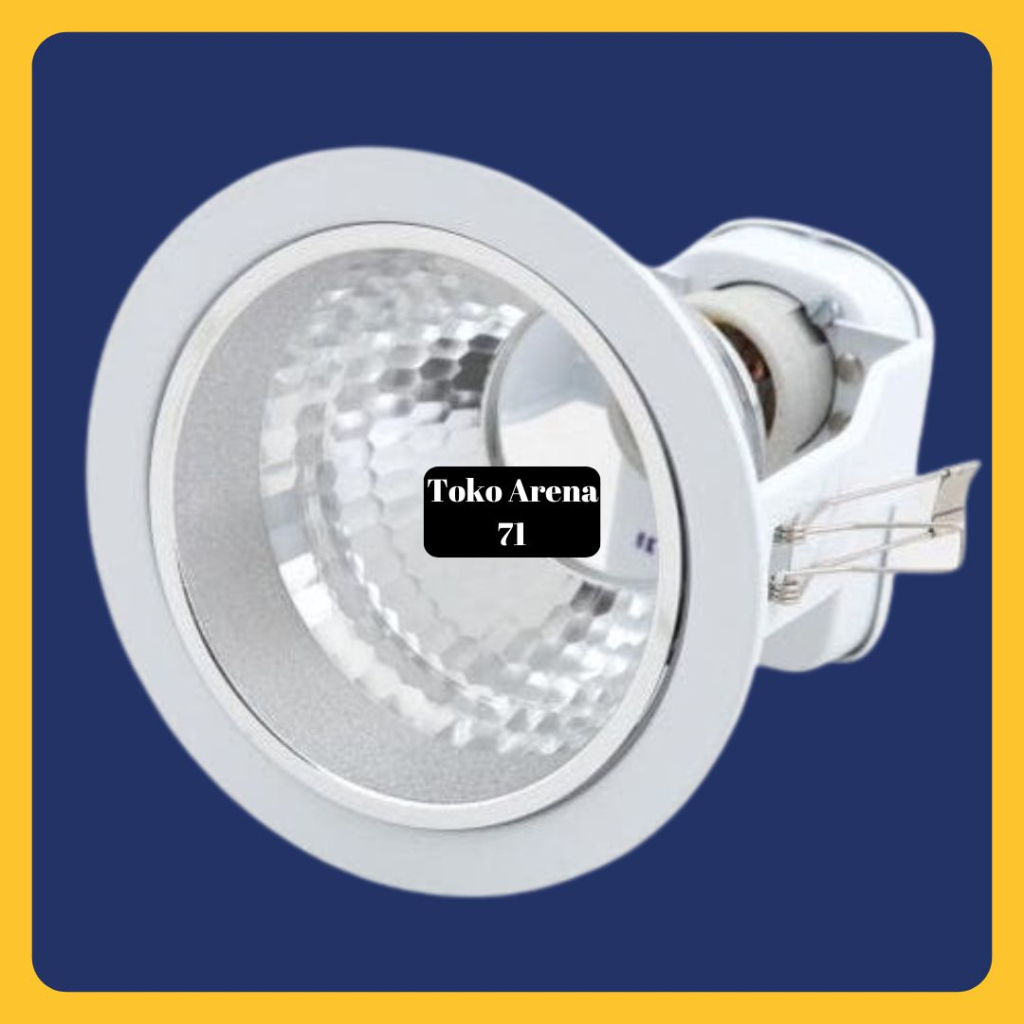 Jual FITTING LAMPU RUMAH DOWNLIGHT PHILIPS WARNA SILVER WARNA PUTIH FITTING DOWNLIGHT PHILIPS ...