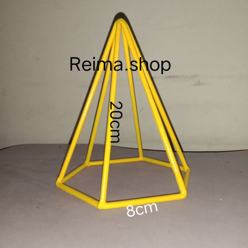 Jual matematika bangun rangka Limas segi enam | Shopee Indonesia