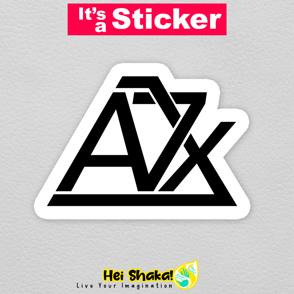 Jual Stiker A7X Avenged Sevenfold Sticker Musik Band Vinyl Anti Air ...