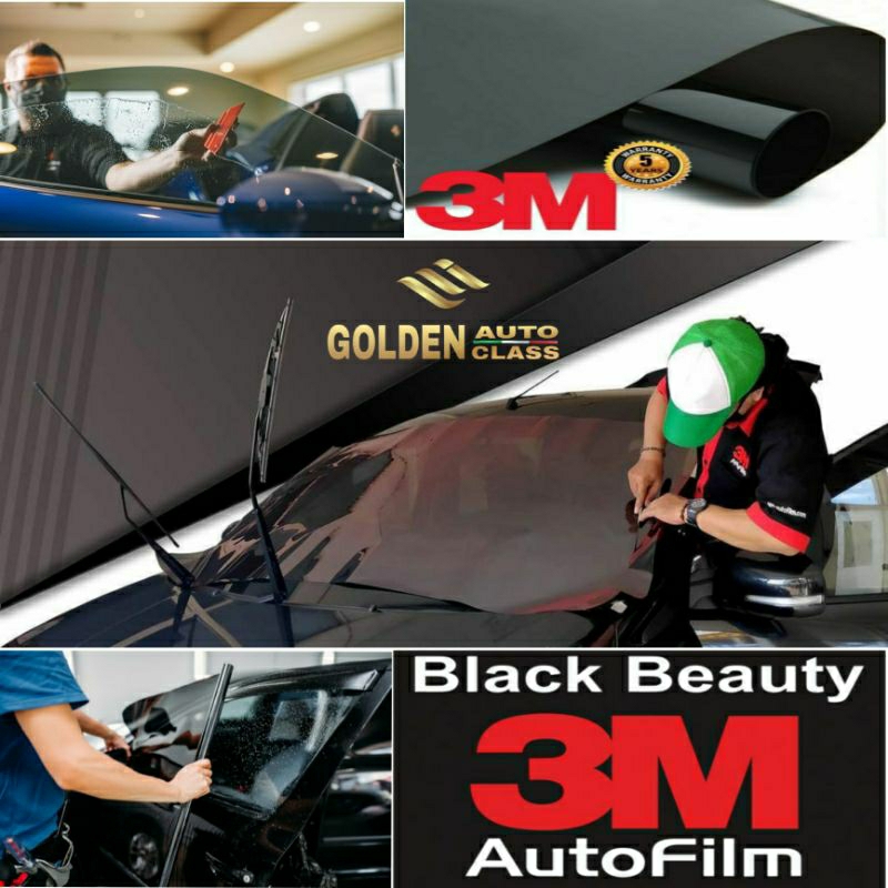 Jual Kaca film Mobil 3M Black Beauty, Paket Kaca film Mobil, kaca film mobil depan, kaca film ...
