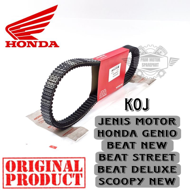Jual VANBELT V-BELT ORIGINAL KOJ HONDA GENIO HONDA BEAT NEW BEAT DELUXE BEAT STREET SCOOPY NEW ...
