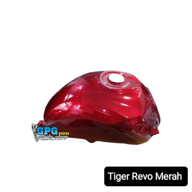 Jual Tangki Tiger Revo Tangki Tiger New Merah Maron | Shopee Indonesia
