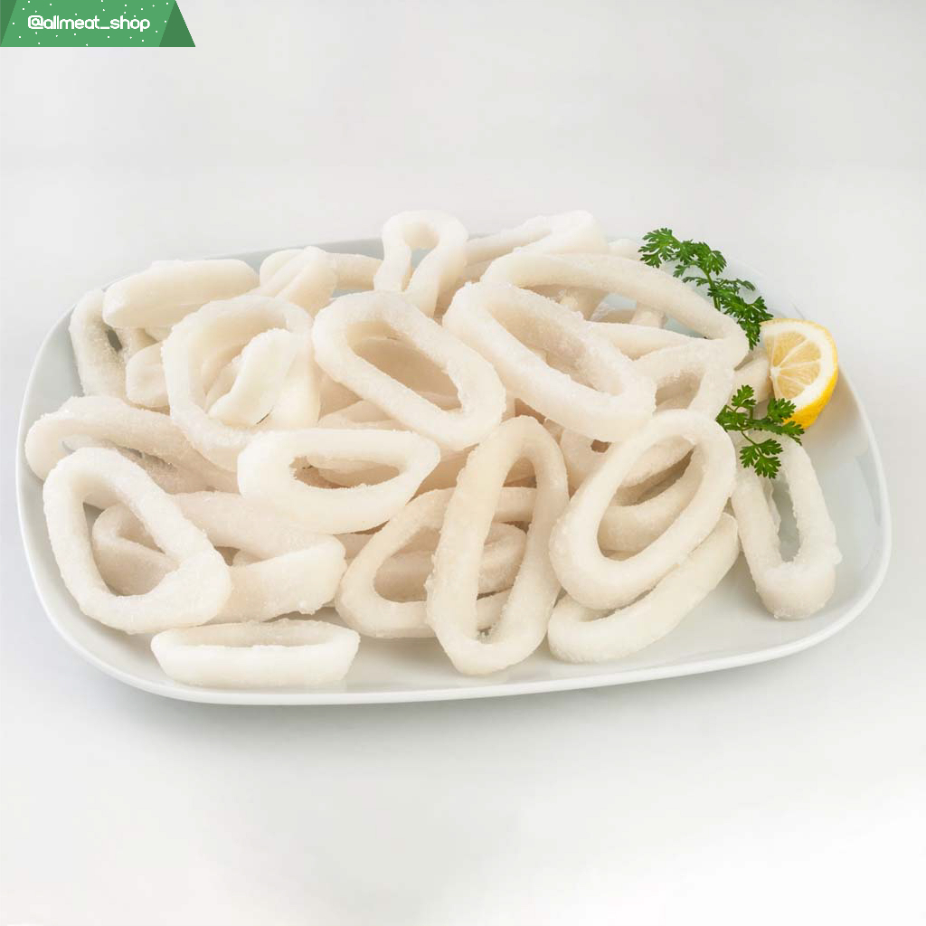 Jual Cumi Ring | Frozen Squid Ring 1 Kg | Shopee Indonesia