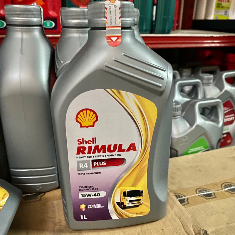 Jual Oli Mesin Shell Rimula R4X 15W 40 Khusus Mesin Diesel (1 Liter ...
