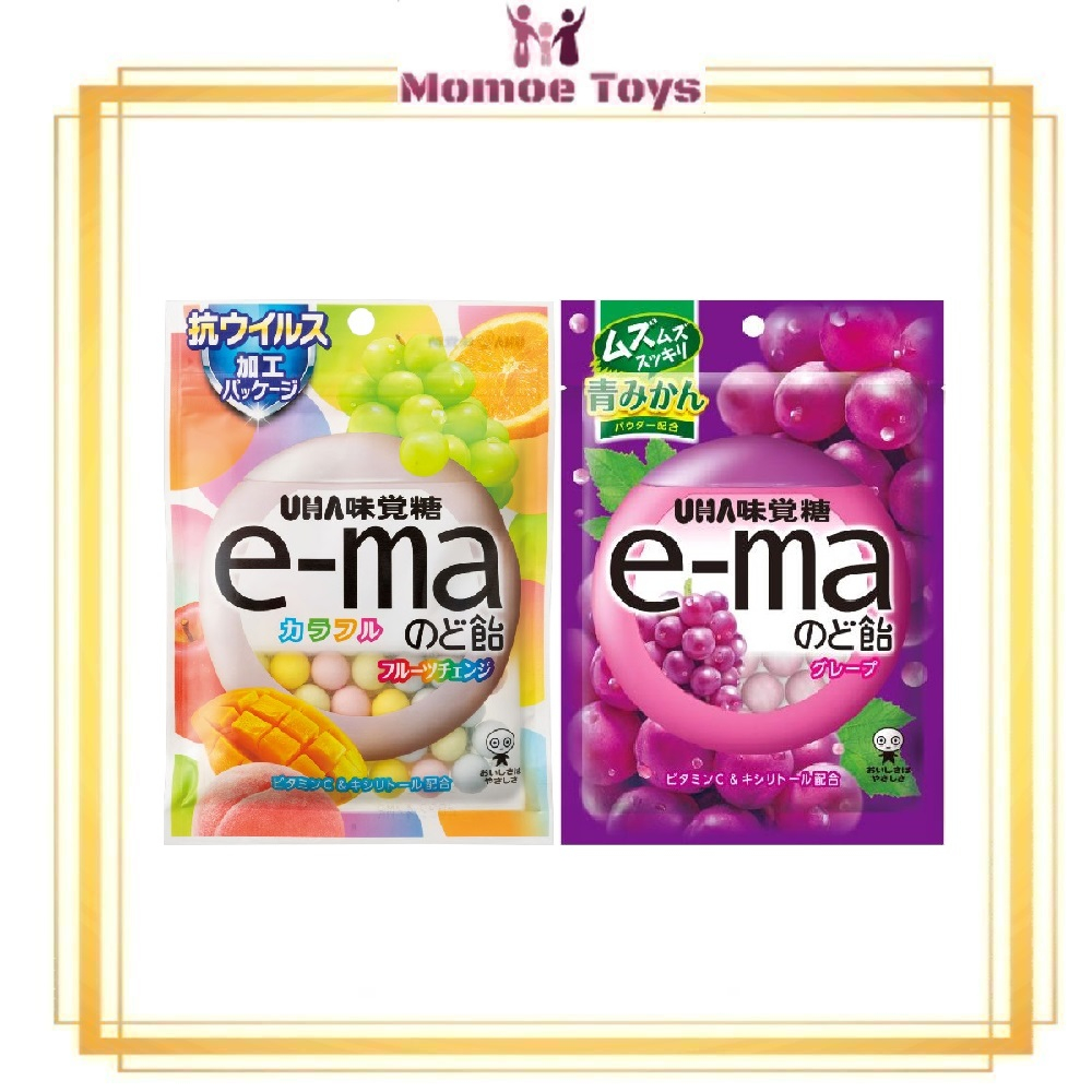 Jual Uha E-ma Throat Candy Bag 50g - Pelega Tenggorokan Original Japan | Shopee Indonesia