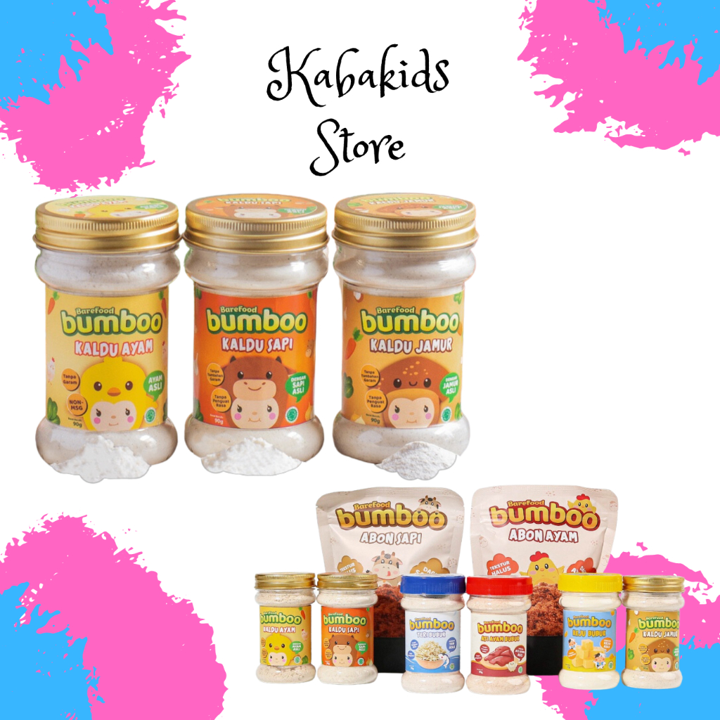Jual Barefood Bumboo Kaldu MPASI Anak 90Gr Bumboo Keju Bubuk Bumboo ...