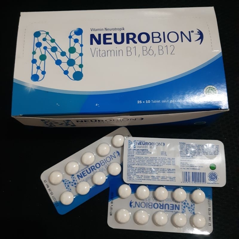 Jual NEUROBION TABLET (Untuk Menurunkan Resiko Kram dan Kesemutan ...
