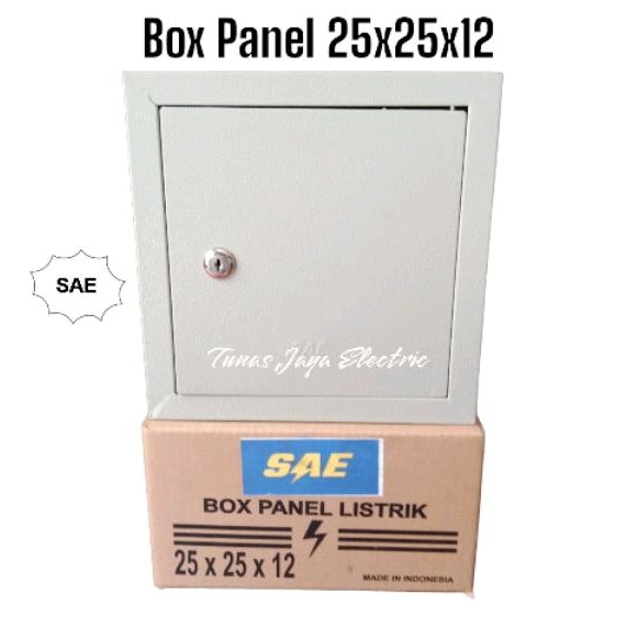 Jual Box Panel Listrik SAE 25x25x12 Kunci Putar II (Indoor) | Shopee ...