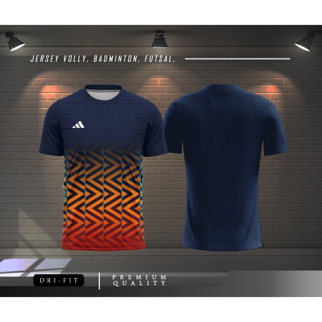 Jual Baju Olahraga-Jersey Premium-Kaos Olahraga Printing | Shopee Indonesia