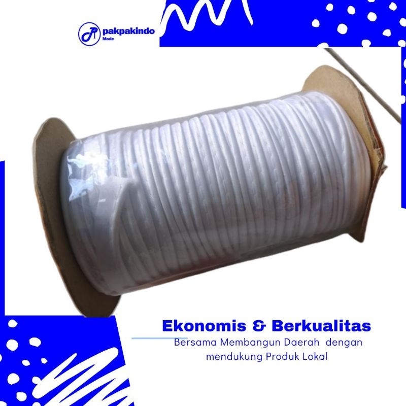 Jual BIS PUTIH ISI UNTUK LIS BAJU SERAGAM KERJA PER 2 METER | Shopee ...