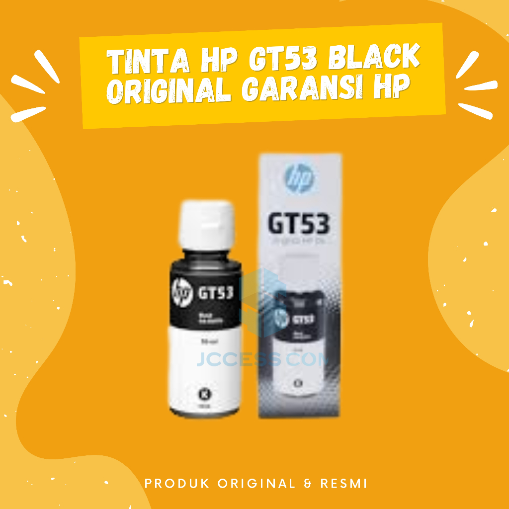 Jual HP GT53 Black Original Ink Bottle | Shopee Indonesia