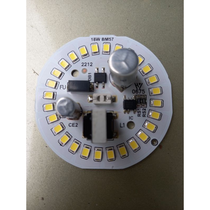 Jual mesin lampu pcb led AC 18 watt BM | Shopee Indonesia