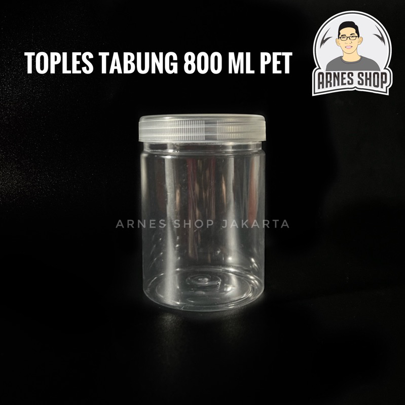 Jual Toples Tabung 800 ml PET Plastik | Shopee Indonesia