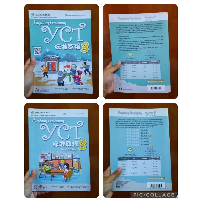 Jual Buku mandarin YCT 3 set | Shopee Indonesia
