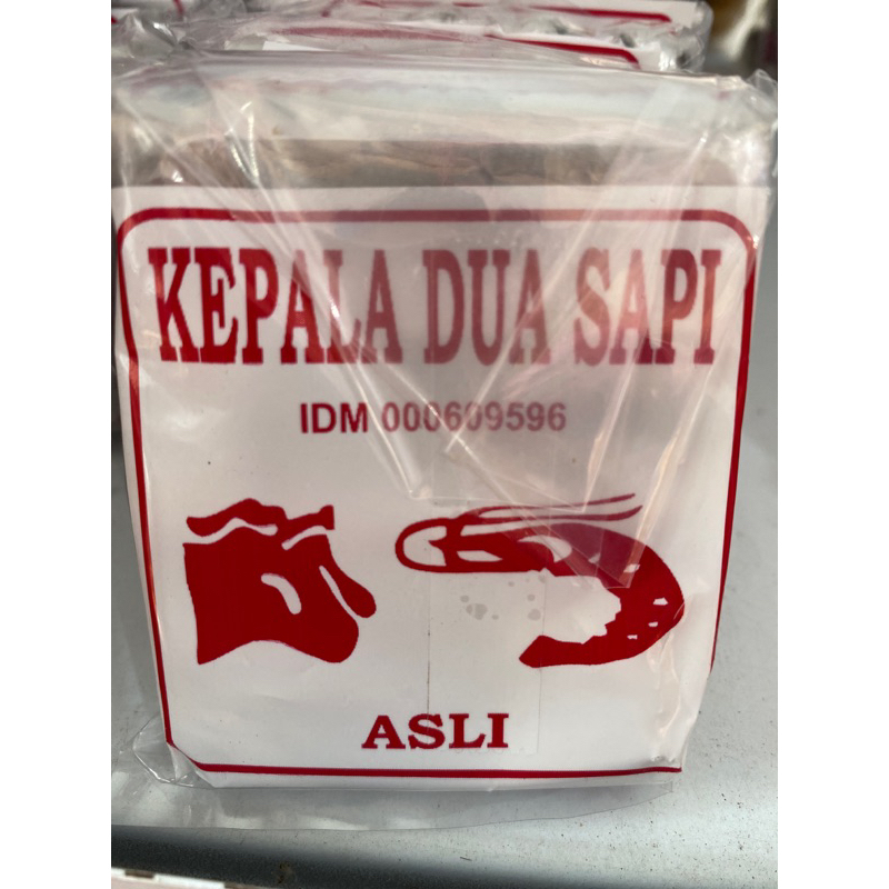 Jual Terasi kecil udang rebon asli cap kepala sapi & udang khas ...