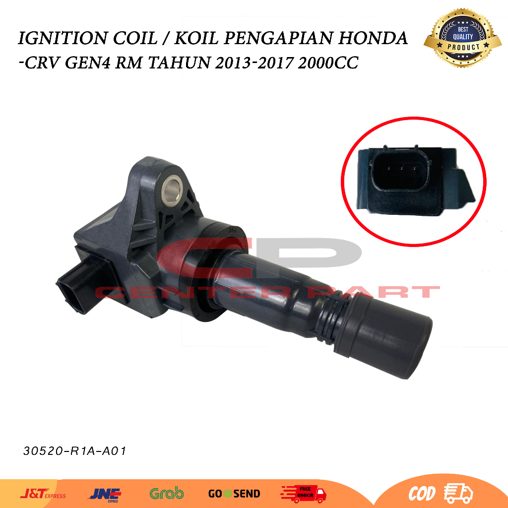 Jual coil ignition koil pengapian coil honda crv rm gen4 crv RW gen5 ...