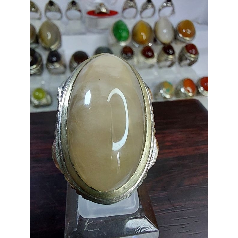 Jual natural bati akik pandan sutra alam | Shopee Indonesia