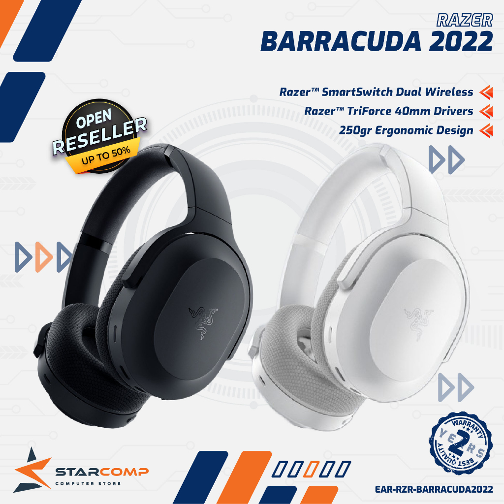 Jual Razer Barracuda - Wireless Multi-platform Gaming Headset (2022 ...